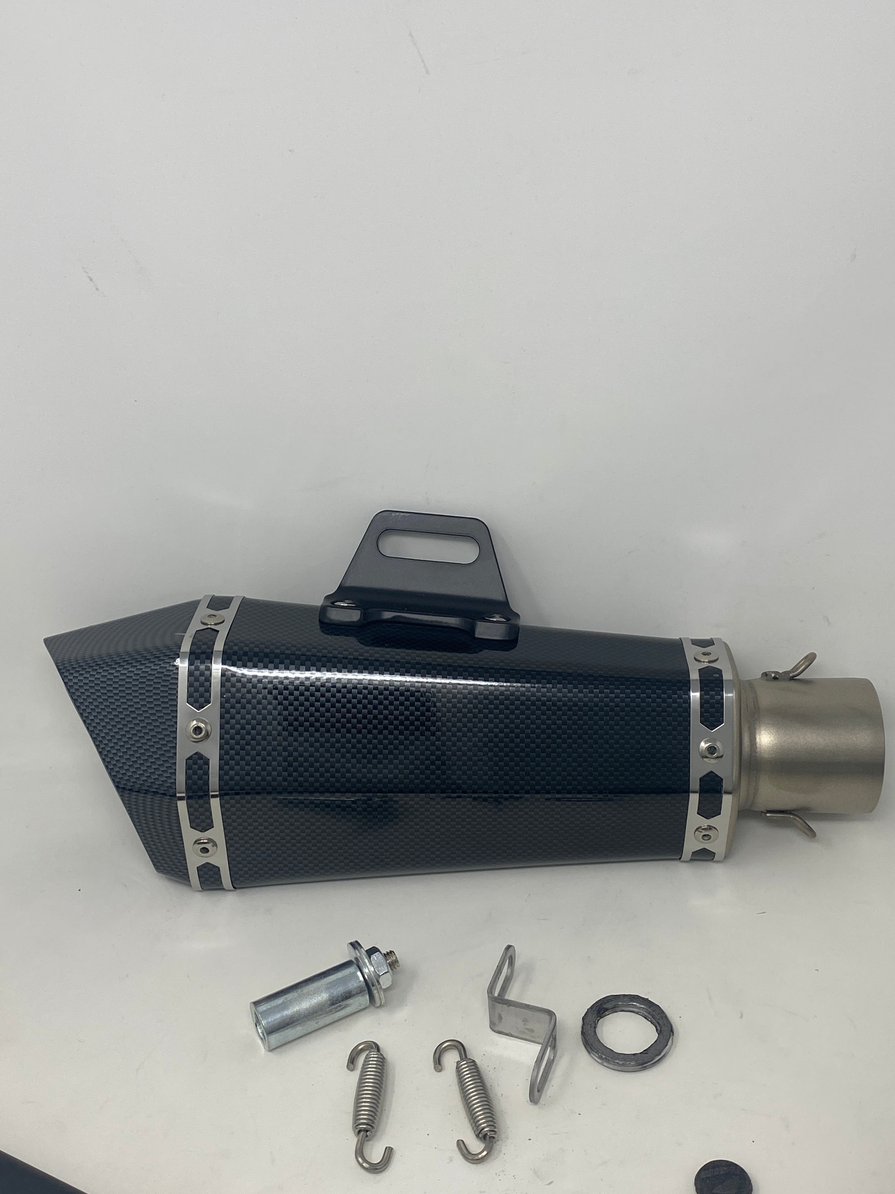 Carbon Fiber Upgrade Exhaust For Boom 125cc Motorcycles Carbon Fiber Upgrade Exhaust For Boom 125cc Motorcycles